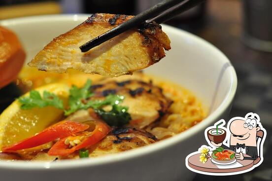 Menu at Thaiphoon Restaurant & Deli, London, 140 Wandsworth Bridge Rd