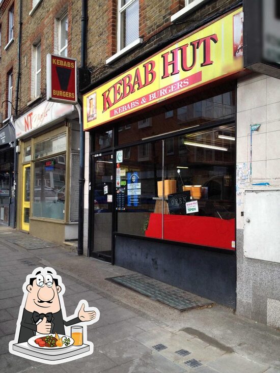 Menu at Kebab Hut fast food, London, 35 Knights Hill