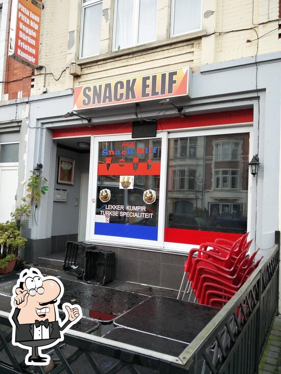 Menu at Snack Elif, Ghent
