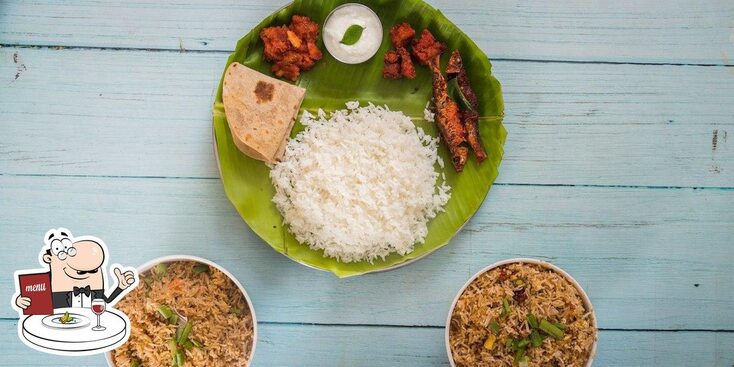 Menu at Sahana Chettinadu Mess, Chennai