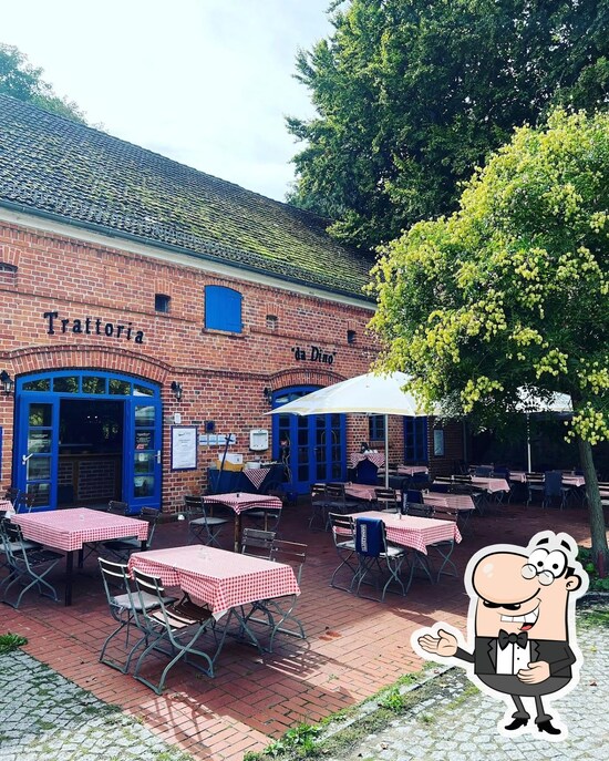 Speisekarte von Trattoria da Dino restaurant, Wiesenburg/Mark