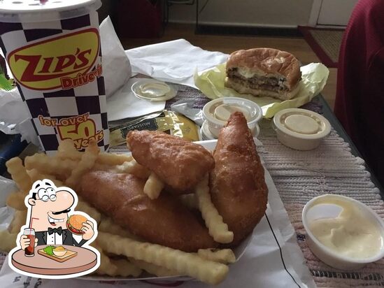Carta del restaurante Zip's Drive In, Spokane, S Regal St