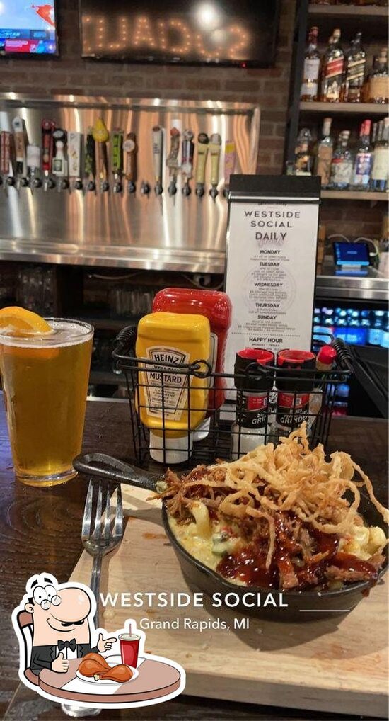 Menu at Westside Social pub & bar, Grand Rapids