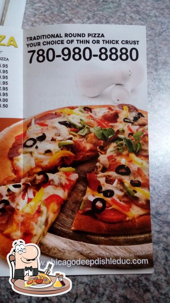 Chicago Deep Dish Pizza, Leduc - Restaurant menu, prices and reviews