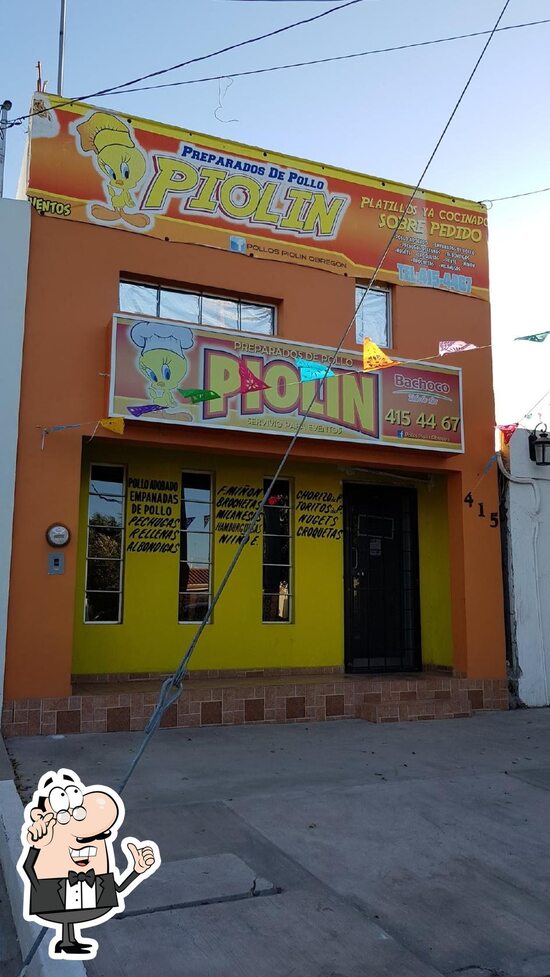 Menu at "Piolín" Chicken restaurant, Ciudad Obregón