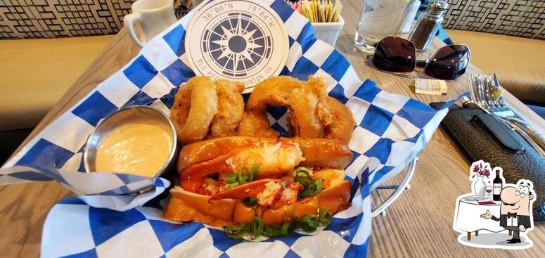 Menu at Blu Point Seafood Co. restaurant, Staunton