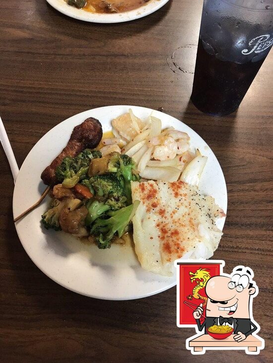 Menu at King Buffet restaurant, Winder
