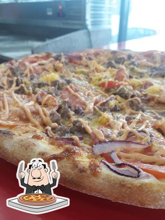 Menu at One Minute Pizza, Bragadiru