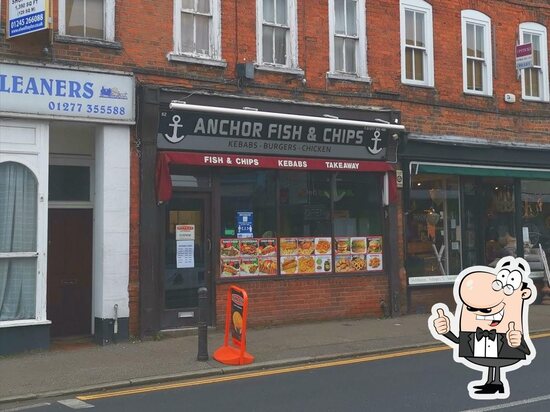 Menu at Anchor Fish & Chips fast food, Ingatestone