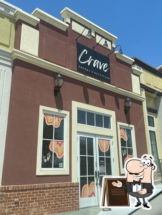 Menu at Crave Energy and Nutrition pub & bar, Decatur