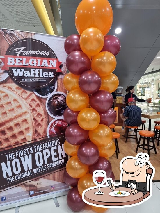 Carta del restaurante Famous Belgian Waffles - SM City Grand Central ...