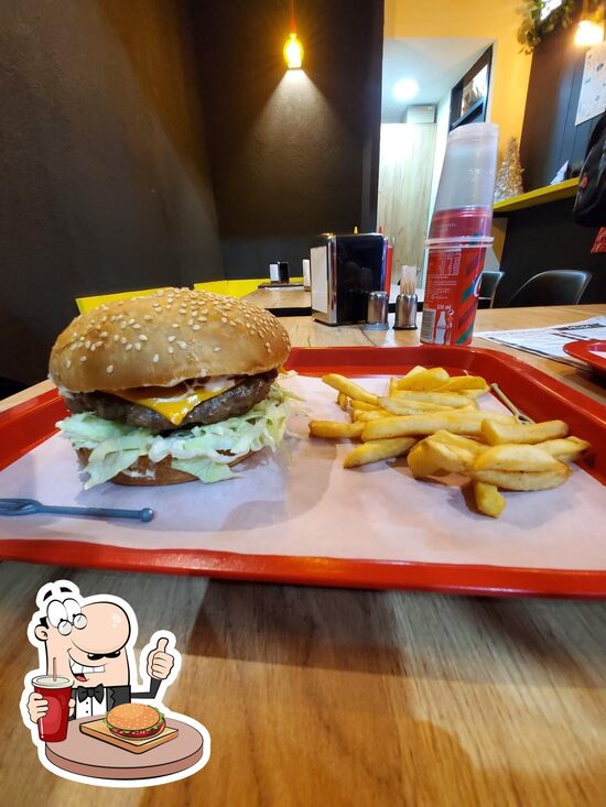 Carta del restaurante Burgerslut, Skopie