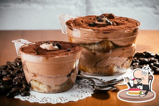 Two Sizes - Tiramisu in Korea (티라미수) cafe, Seoul - Restaurant menu and ...