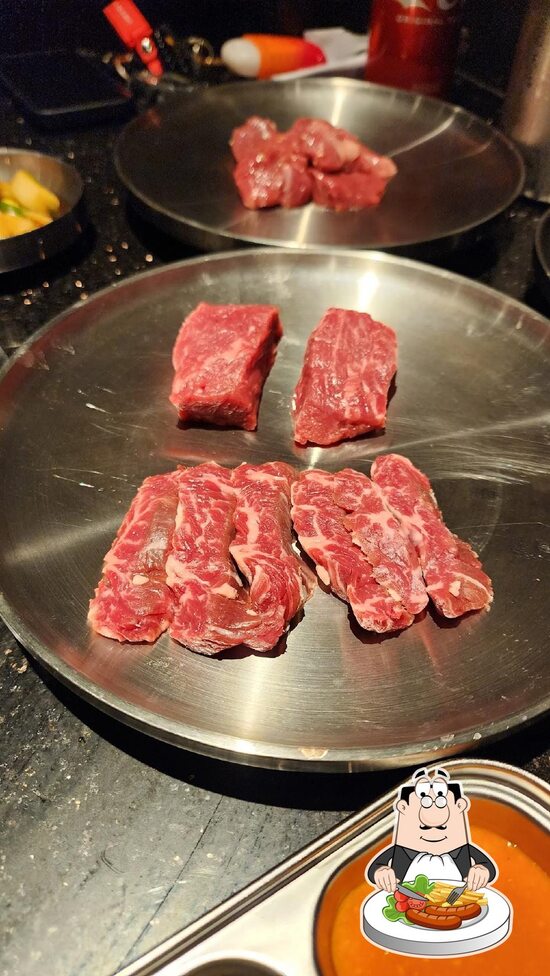 Menu at Garosu Korean BBQ, Houston