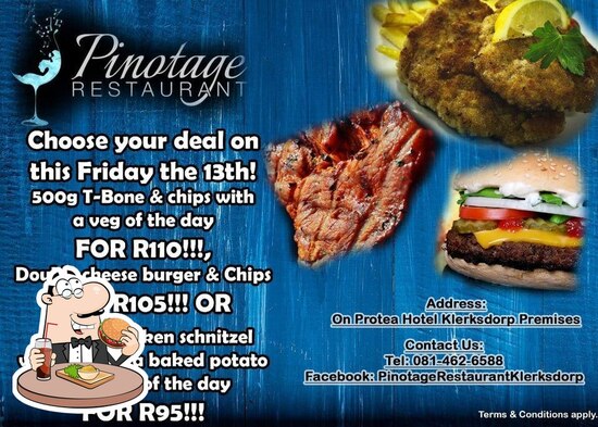 Pinotage Restaurant, Klerksdorp - Restaurant menu and reviews