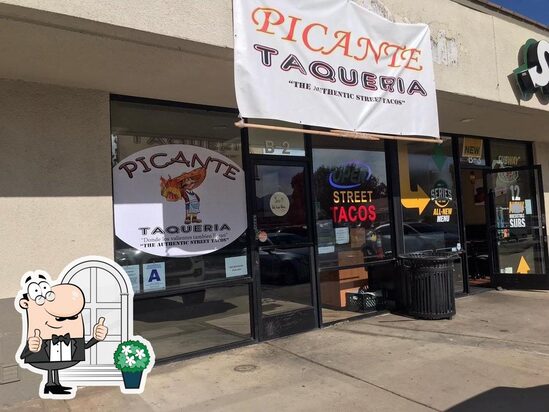 Menu at Picante Taqueria restaurant, Corona