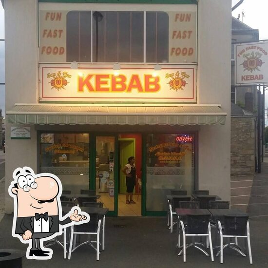Menu at Fun Fast Food, Alençon