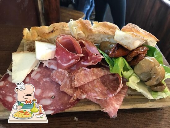 Menu da La Schiacciata ristorante, Firenze