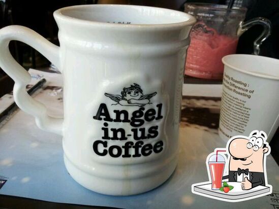 Menu at Angel-in-us Coffee Waterside Park cafe, Busan