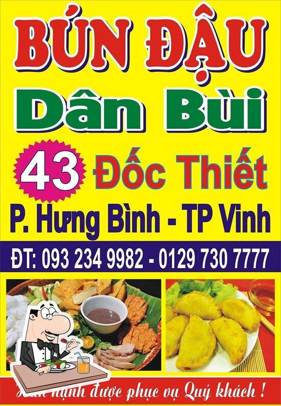 Quán Bún Đậu Dân Bùi restaurant, Vinh - Restaurant reviews