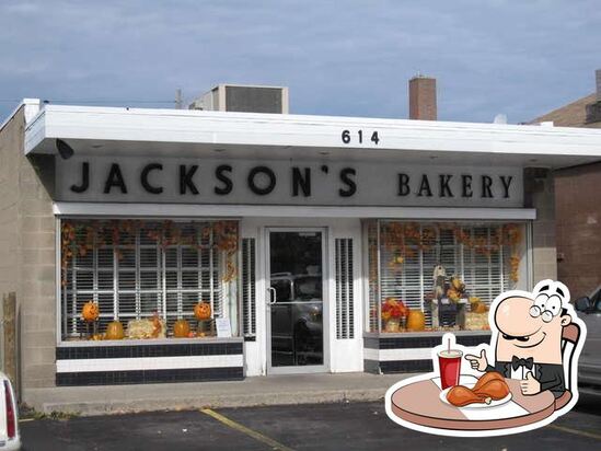Menu at Jackson's Bakery, Rochester