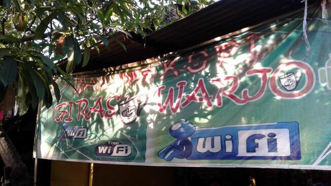 Menu at Giras Warjo, Surabaya