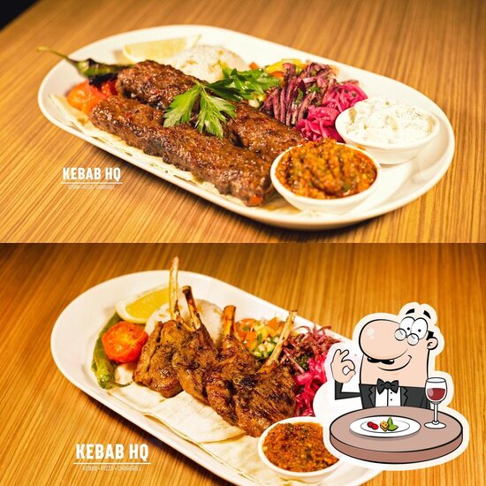 Menu at Kebab HQ restaurant, Calamvale