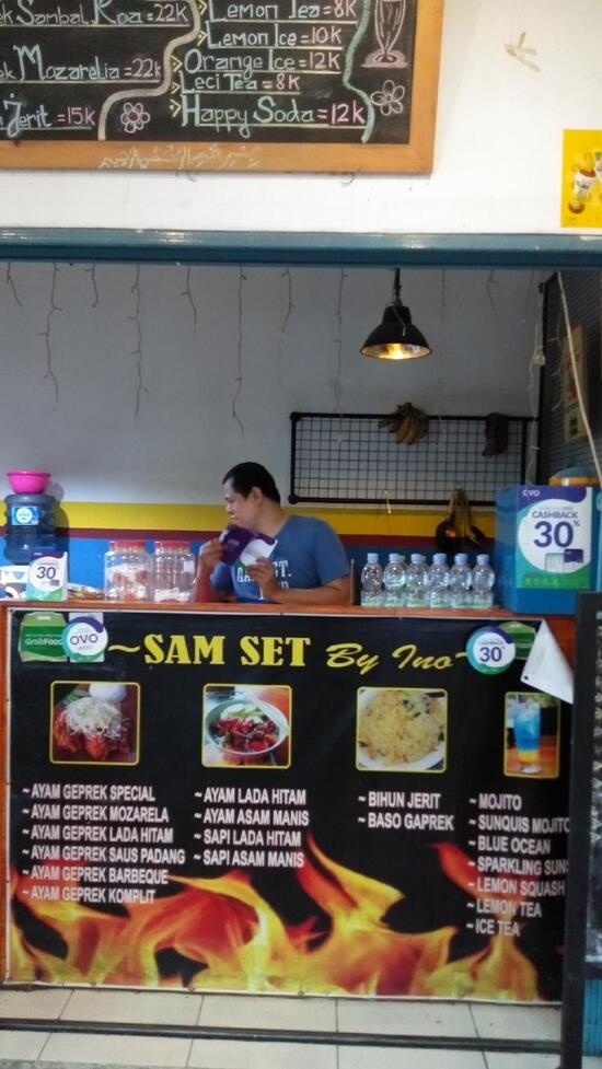 Carta del café Samset Geprek By Ino, Bojong Gede