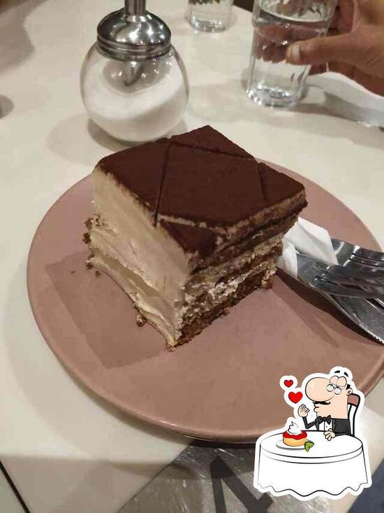 Menu at Nikos Cakes cafe, Oakleigh