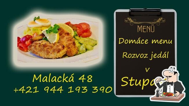 Speisekarte von Domáca Kuchyňa restaurant, Stupava