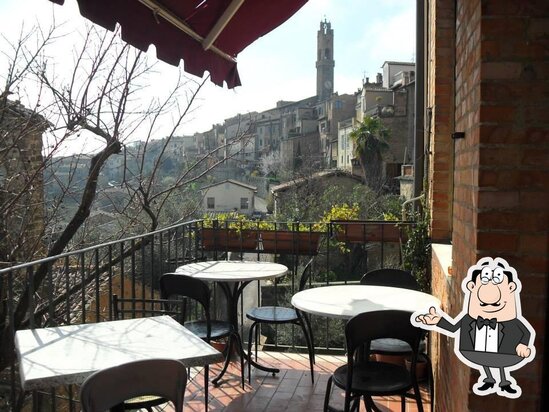 Menu at Il Moro restaurant, Montalcino