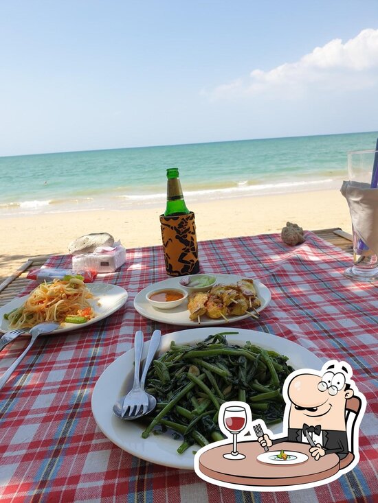 Menu at Thai Beach Restaurant, Thailand, P6RV+3PF