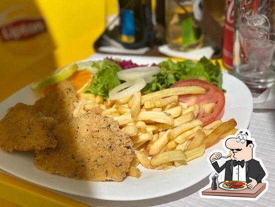 Menu em Nanda café, Silves