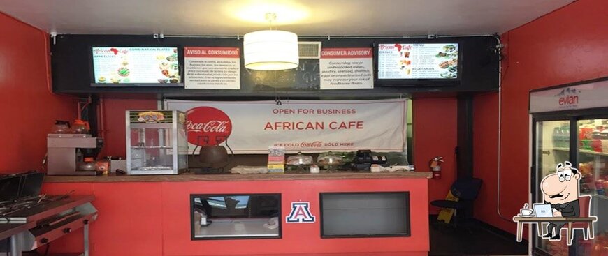 African Cafe, 1012 E 6th St in Tucson - Restaurant menu and reviews