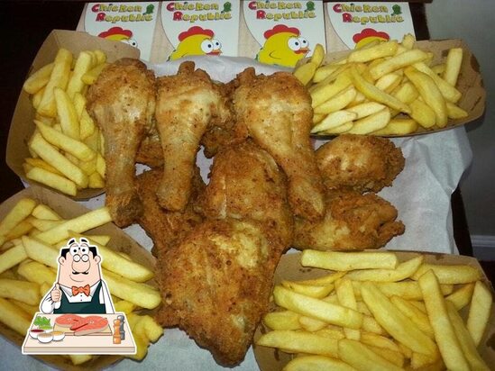 Menu at Chicken Republic, Dublin, 6 Mary Street