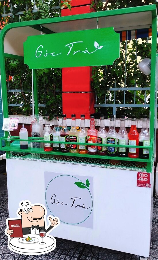 Menu at Góc Trà, Ho Chi Minh City