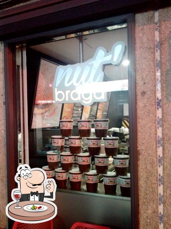 Menu at Nut Braga desserts, Braga
