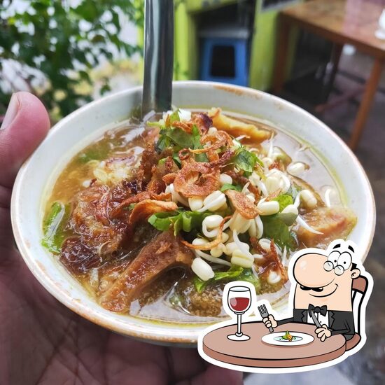 Menu at SOTO KAMBING MBAH JANI restaurant, Kediri