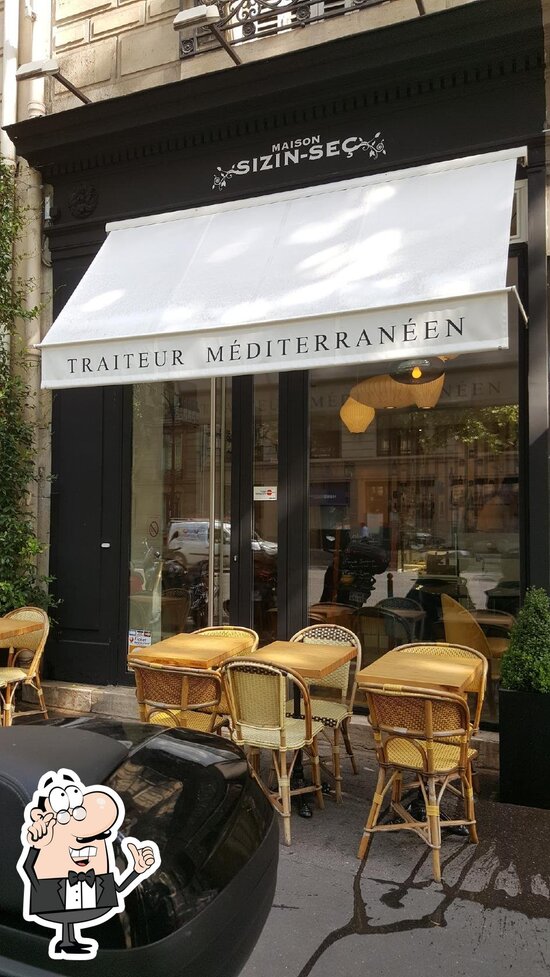 Menu at Maison Sizin-sec restaurant, Paris, 152 Bd Haussmann