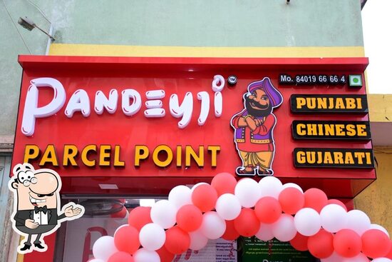 Menu at Pandeyji parcel point, Jamnagar