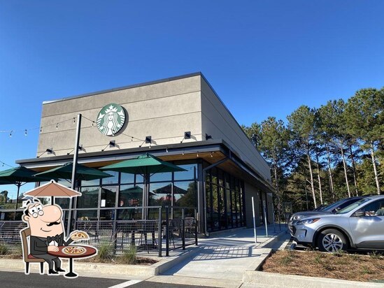 Carta de Starbucks, Forsyth, 318 Russell Pkwy
