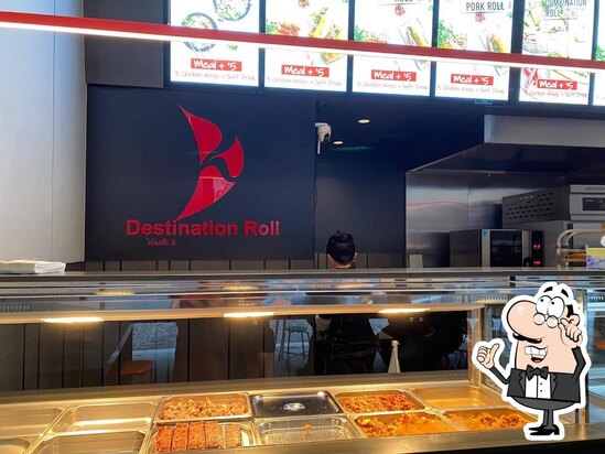 Menu at Destination Roll restaurant, Docklands