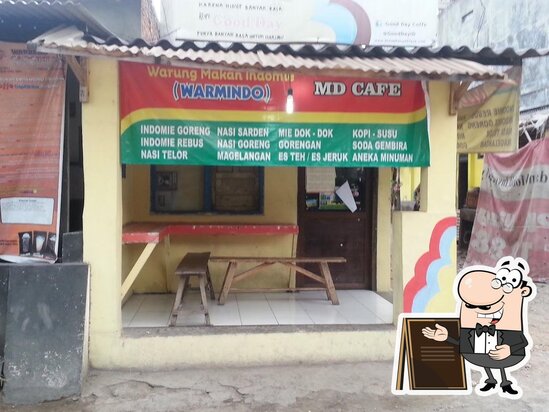 Menu at MD Cafe, Yogyakarta