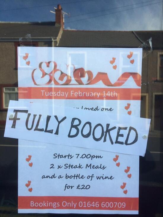 Menu at Foresters Bar and Bistro, Neyland