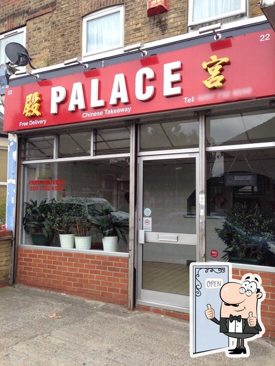 Menu at Palace Chinese Takeaway fast food, London, 22 Gibbon Rd