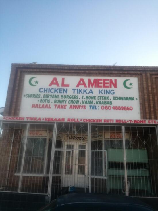 Al Ameen Chicken Tikka N Suchwarma restaurant, Port Elizabeth ...
