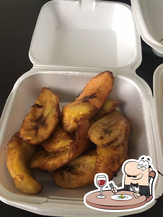 Menu at Caribbean Flava restaurant, Salisbury