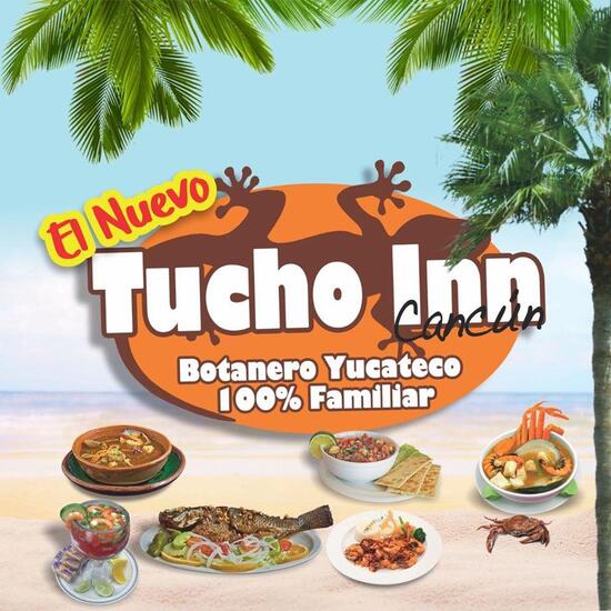 Menu at Nuevo Tucho Inn restaurant, Cancún