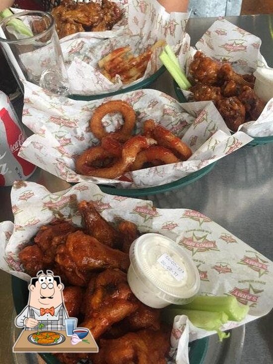 Wings Army, Tampico - Restaurant menu, prices and reviews