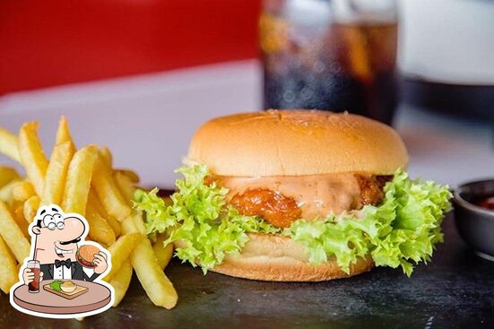 Chelsea Burger restaurant, Sharjah, Muweilah University Road ...